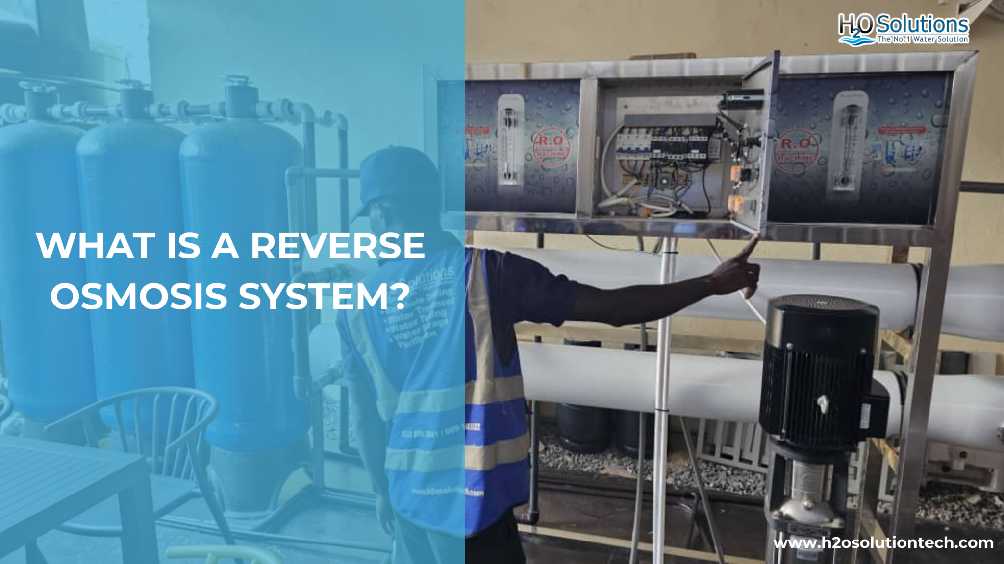 STEPS FOR OPERATING REVERSE OSMOSIS SYSTEM - H₂O Solutions Tech